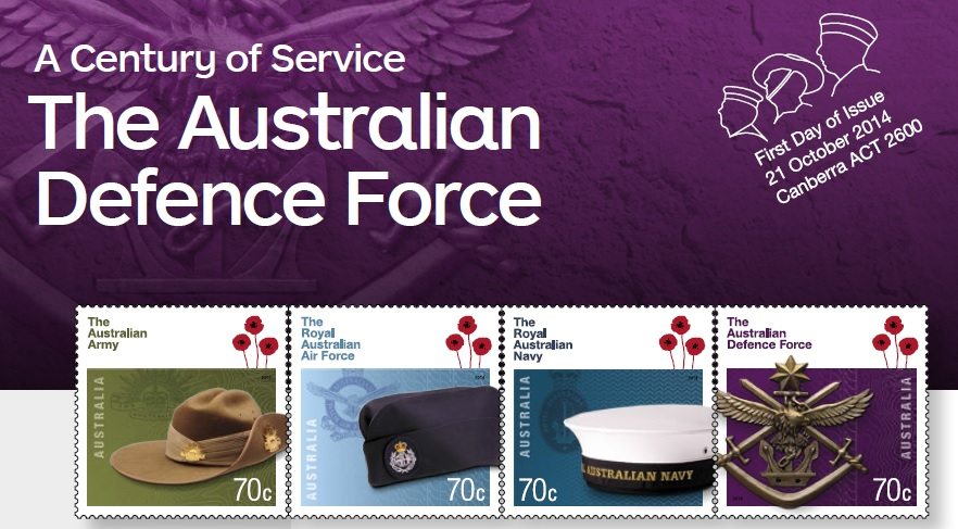 The Australian Defence Forces are to be honored with a new stamp issue ...