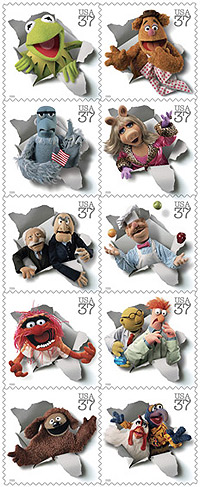 Jim Henson, Muppets, get stamps of approval – World Stamp News