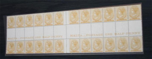 MaltaPost celebrating the 150th anniversary of the first Malta stamp ...