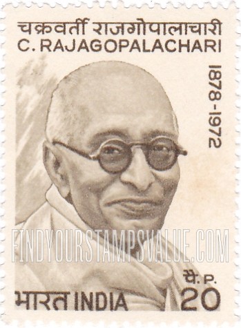 Republic of India: Chakravarti Rajagopalachari - भारत गणराज्य ...