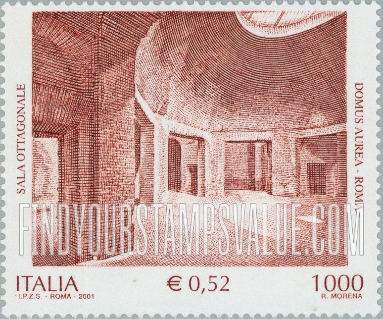 Octagonal Room, Domus Aurea (Golden House of Nero), Rome 1000l ...