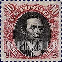 Value of abraham lincoln one cent stamps